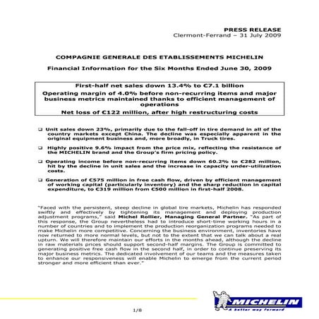 9198 michcorp-res sem-2009 | PDF | Currencies | Economy