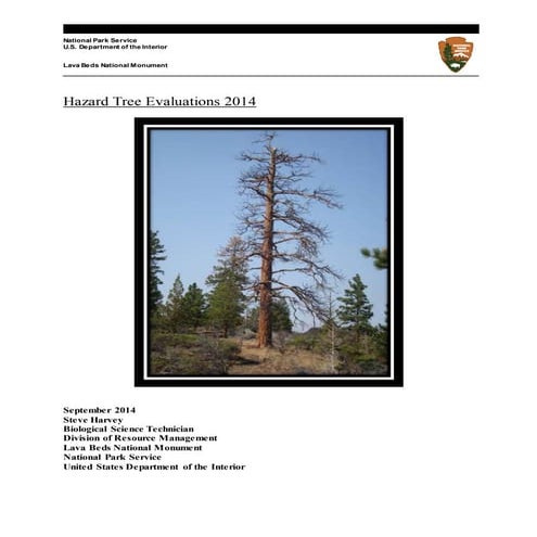 Hazard Tree 2014 Annual Report | DOCX | Gardening | Home & Garden
