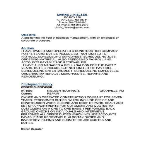 Leon C.V 2017 final draft | PDF