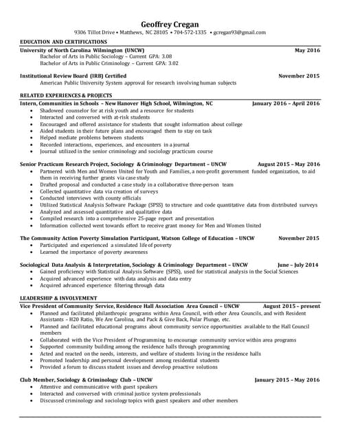 Dane pitchford Resume | PDF