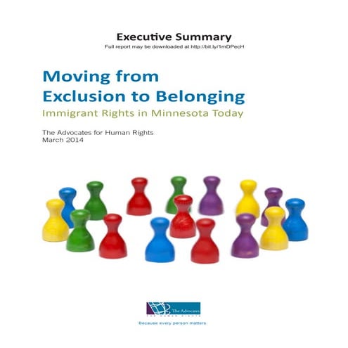 ahr_exclusion_to_belonging_exec_summary | PDF | Adoption and Fostering ...