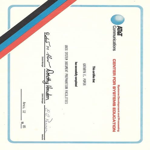 Corel Word Perfect certificate | PDF
