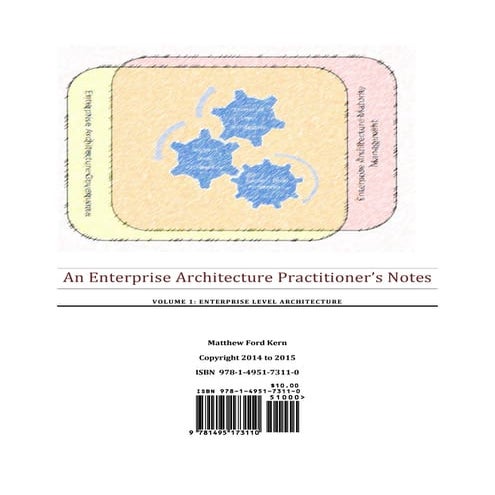 An Enterprise Architecture Practitioners Notes Volume 1 Enterprise ...
