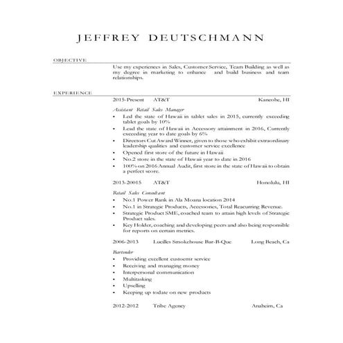 Mark Weiby Resume | DOC