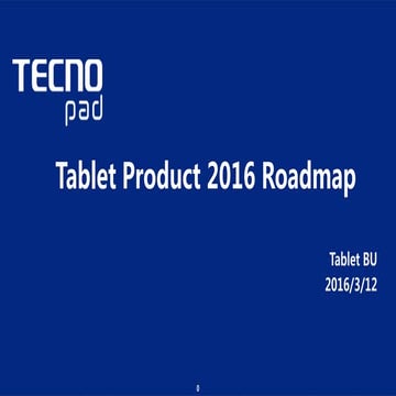 New TECNO Tablet Product 2016. | PPTX | Operating Systems | Computer ...
