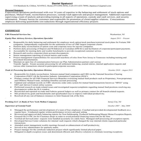 John Resume New Format | PDF