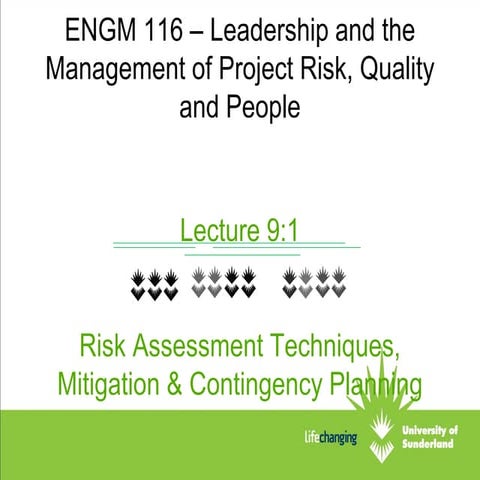9_1_ENGM 116 Lecture 9_1 Risk Assessment Techniques_Mitigation and ...