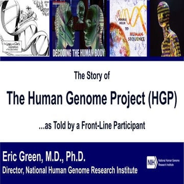 HUMAN GENOME PROJECT OVERVIEW.pptx