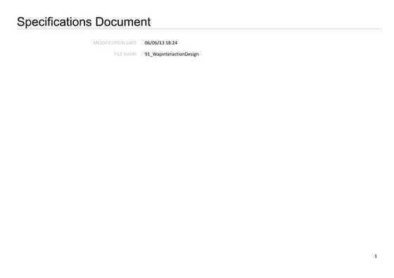 HMI Design for Customer | PPT