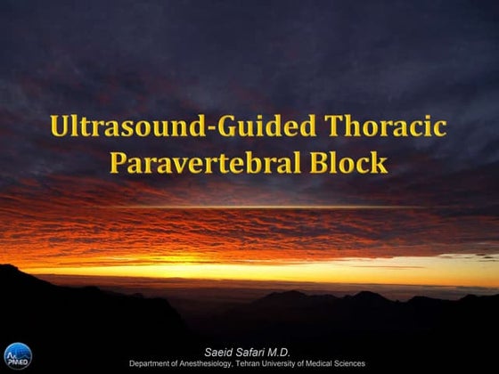 Fascia iliaca block | PPT
