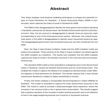 Thesis Abstract | PDF