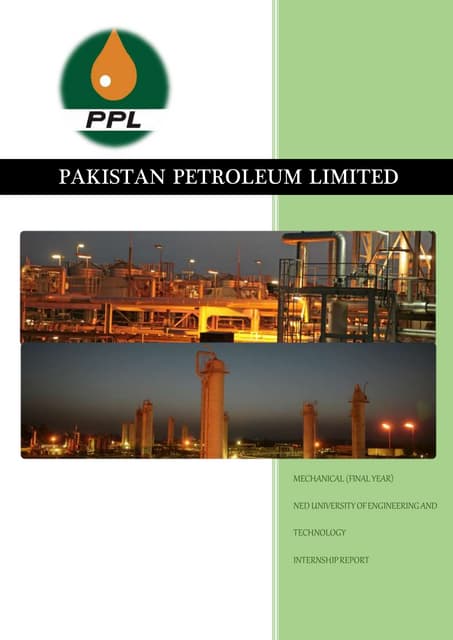 PPL Internship Report Abdullah Haider Ali | PDF