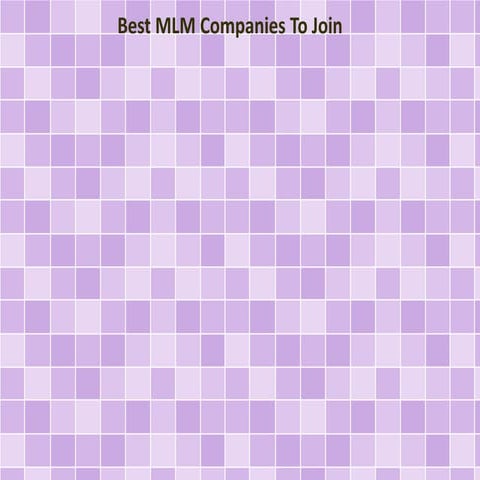 Best MLM Companies To Join | PPTX