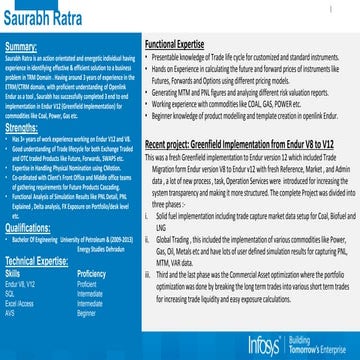 Saurabh Ratra_Profile | PPT