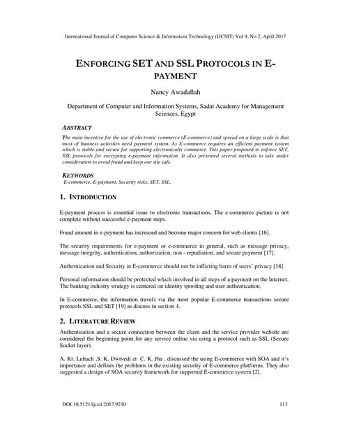 Design and develop authentication in electronic payment systems based on IoT and biometric | PDF
