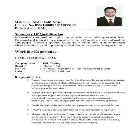 Curriculam_Vitae Mahmoud update | DOC