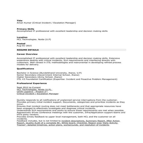 Resume_Aman Kumar | DOC