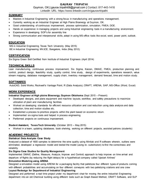 Kaushik resume final | PDF