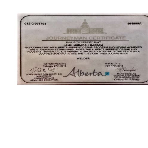 WELDING TICKET | DOCX