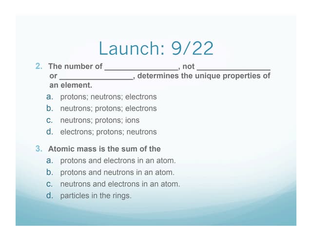 Periodic table ppt | PPT