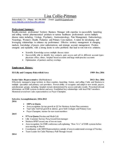 Cynthia s iaropoli resume 5.25.16 | Pharmaceutical Industry | Industries
