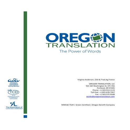 Opentext Translation and Localization Services | PDF