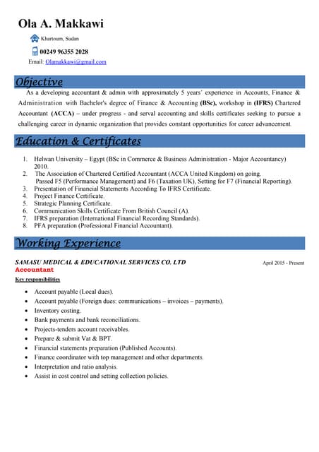 Resume - ACS Parveen Kumar_General Updated | PDF