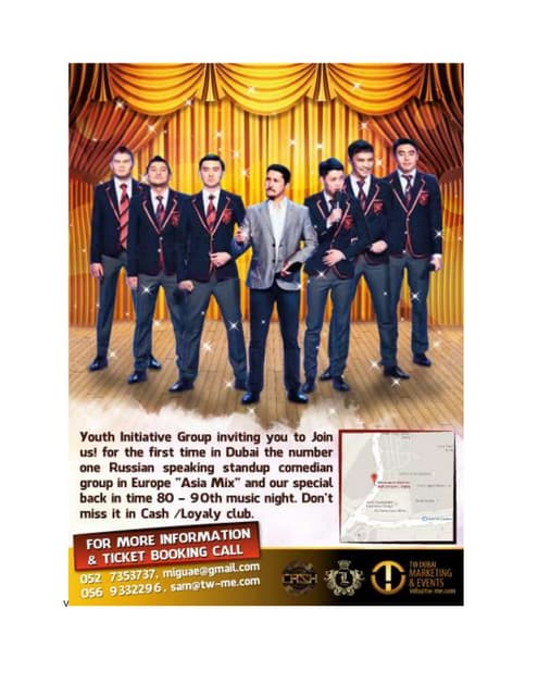 Stand Up Comedian Group | DOCX