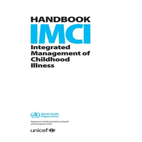 handbook IMCI - integrated management of childhood illness | PDF