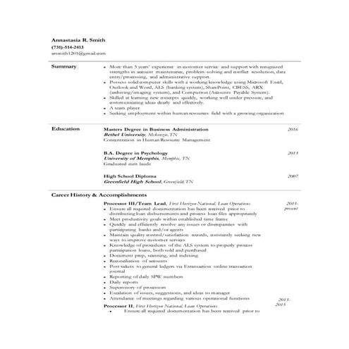 New Marlon Mays Resume | DOC