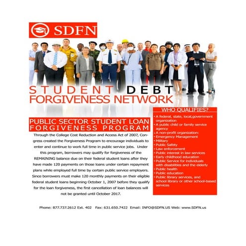 SDFN.US TITLE 1 FORGIVENESS | PDF