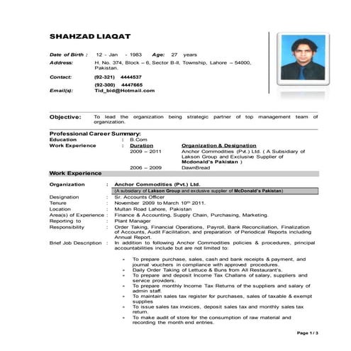 CV-Shahzad-Liaqat | DOCX
