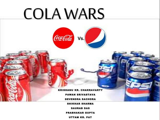 Cola Wars - Coke Vs Pepsi Harvard Business School Case Study | PPTX