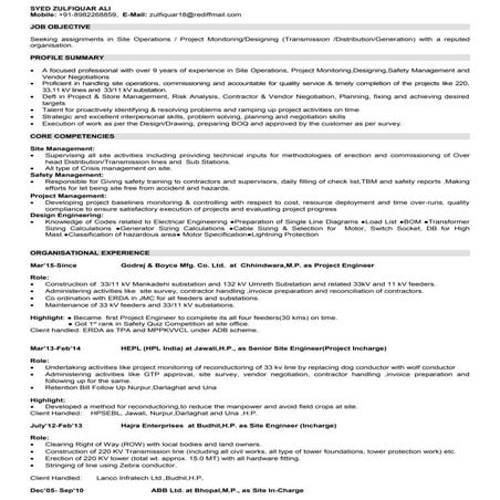 the_CV-t | DOC | Civil Engineering Industry | Industries