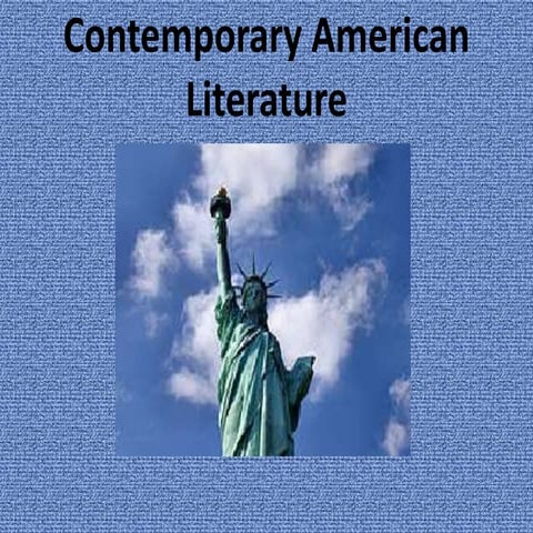 92690_Contemporary American Literature.pptx