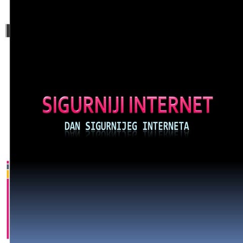 926 dan sigurnijeg interneta | PPT