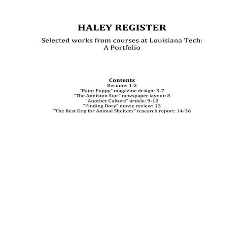 cover page portfolio-combined | PDF