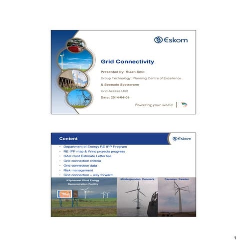 Eskom - Grid Connectivity | PDF