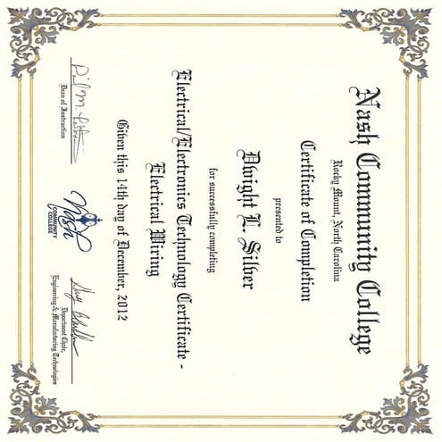 EE Certificate 3 | PDF