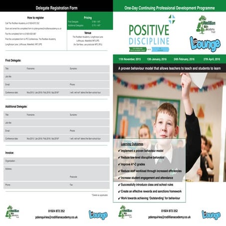 Rodillian PD Conferences 2015-16 | PDF