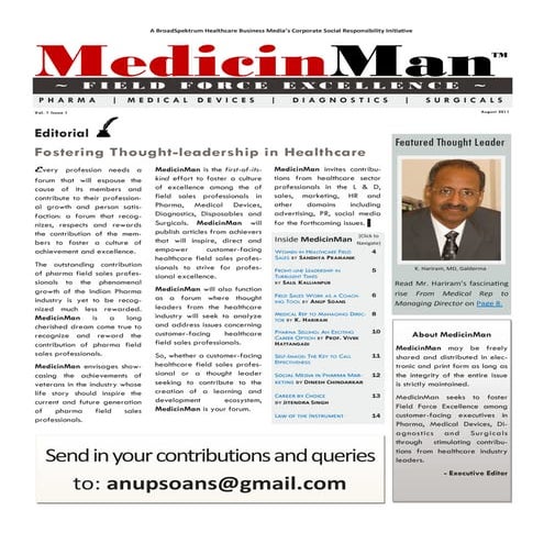 Principles of Joint Field Work for Pharma First-line Leaders in India ...