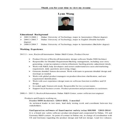 Lynn_resume | DOCX