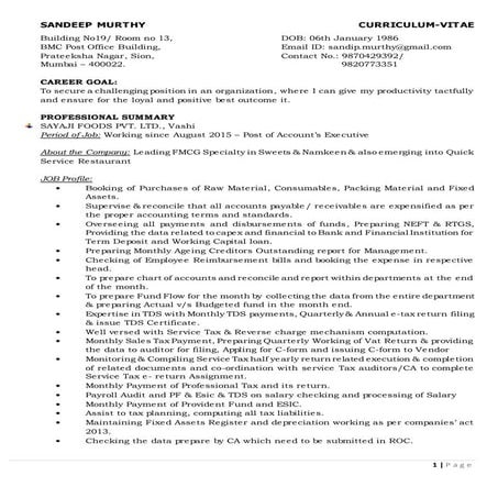 Sandeep Resume | DOCX