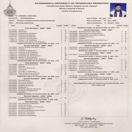 Transcript&Certificate | PDF