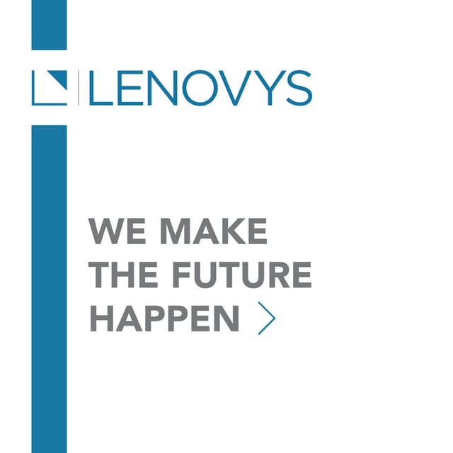 Brochure Lenovys | PDF