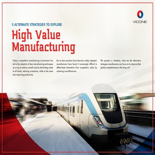 High value manufacturing | PPT