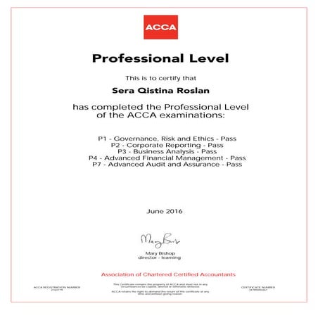 Professional Certificate | PDF