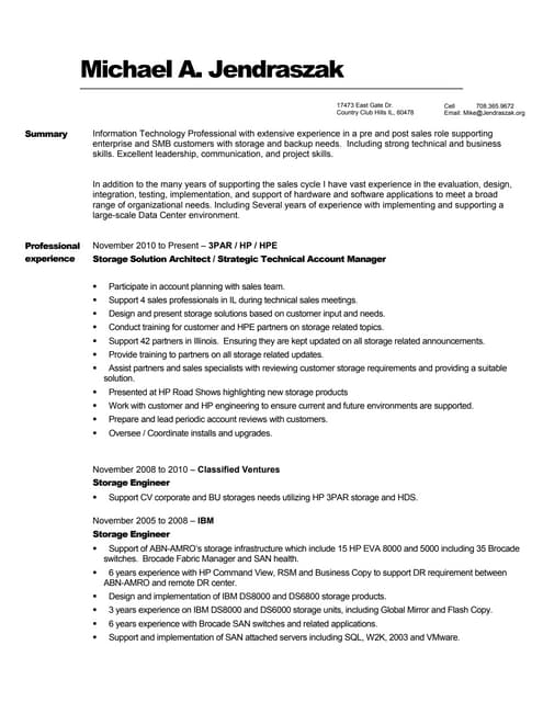 Great Candidate Resume Sample | PDF