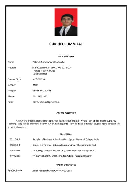 CV C. K. Lidia | PDF