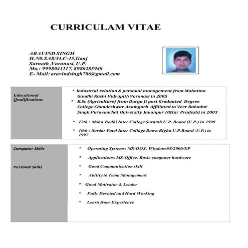 RESUME | DOCX